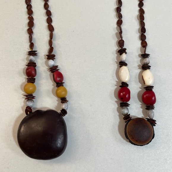 Hand Crafted | Jewelry | Natural Seed Necklaces Set Of 4 | Poshmark